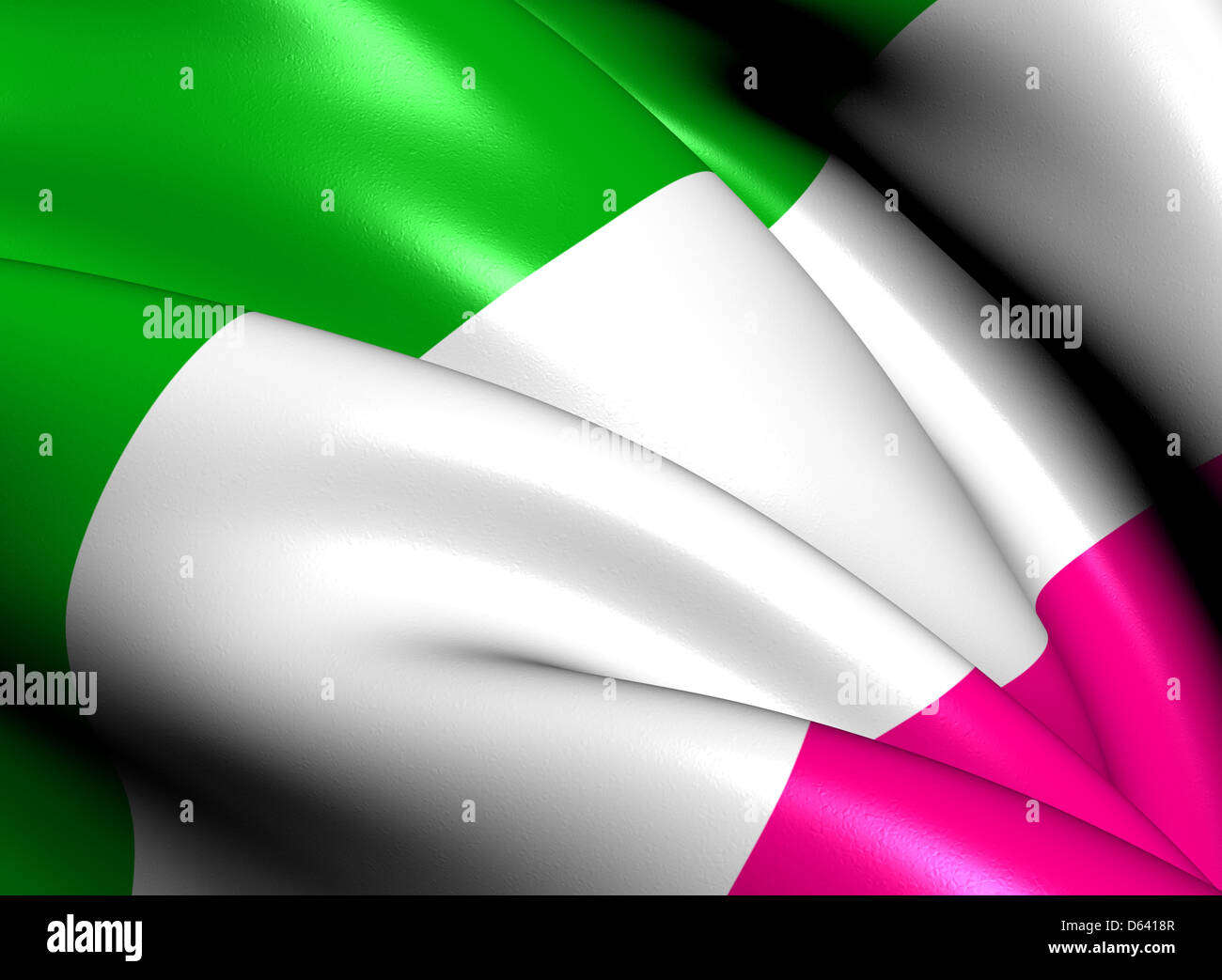 Star of the Sea Association Flag. Close Up Stock Photo - Alamy