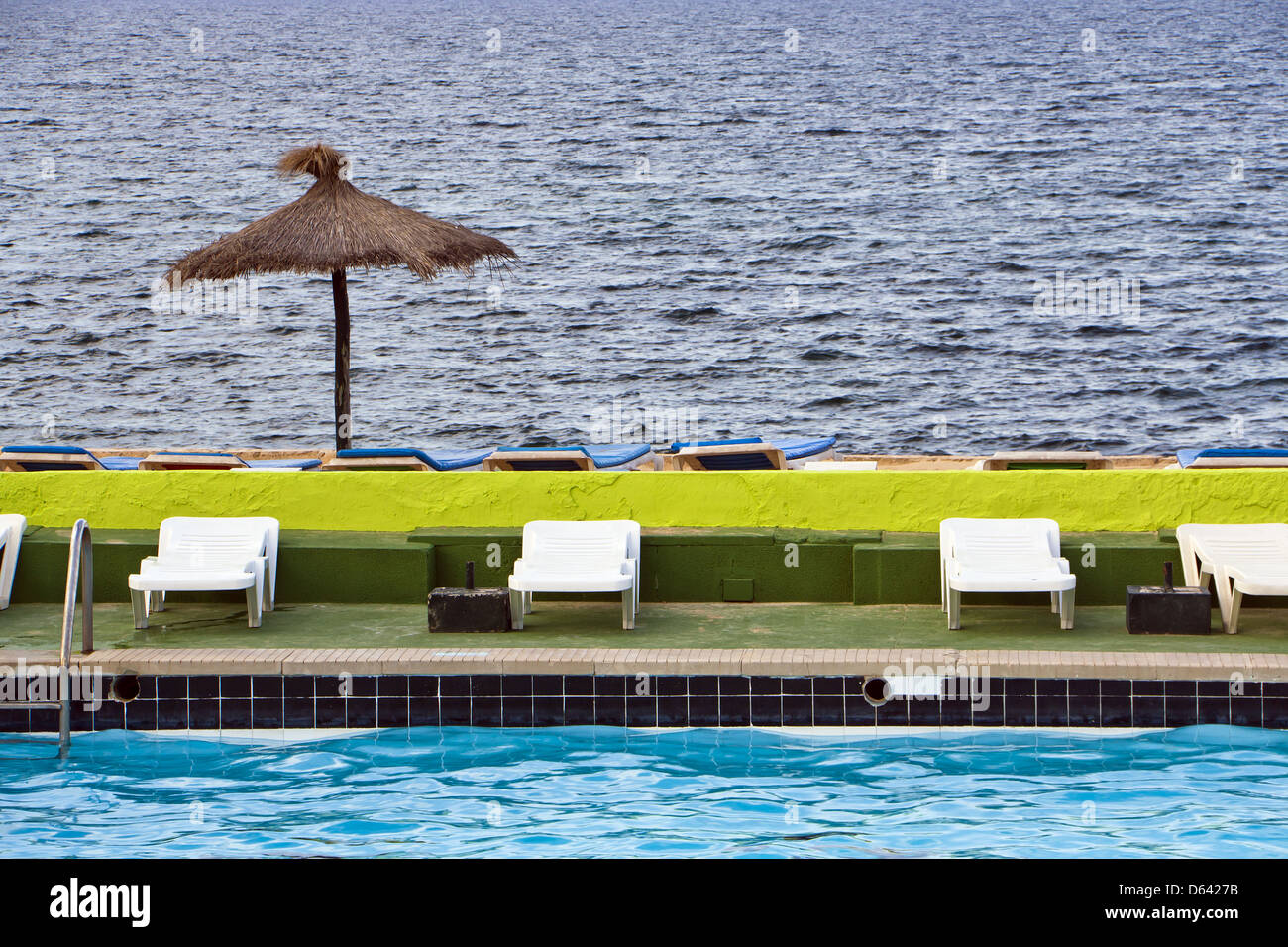 swimming pool and salt water Stock Photo - Alamy