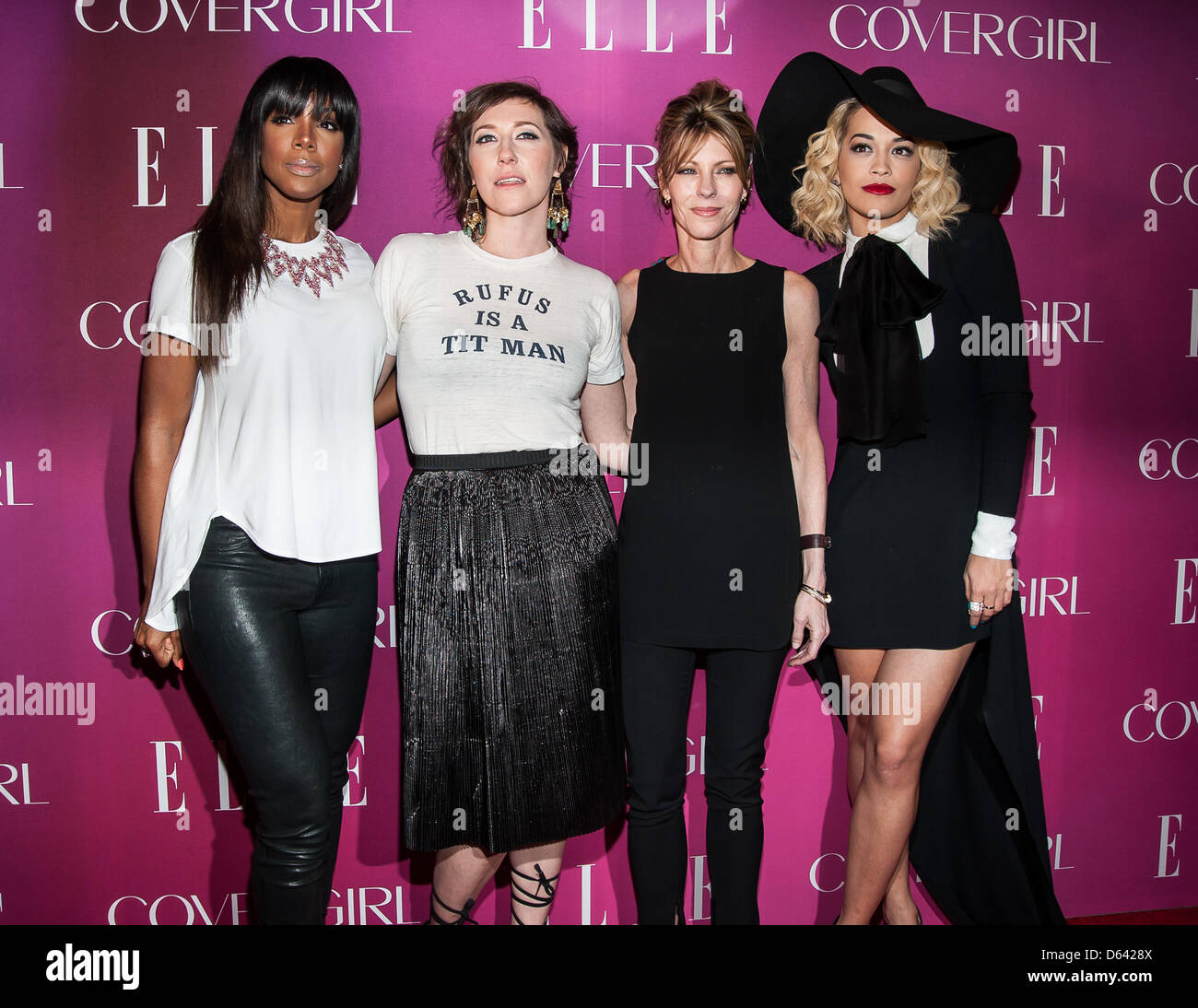 New York, USA. 10th April, 2013. Kelly Rowland, Martha Wainwright ...