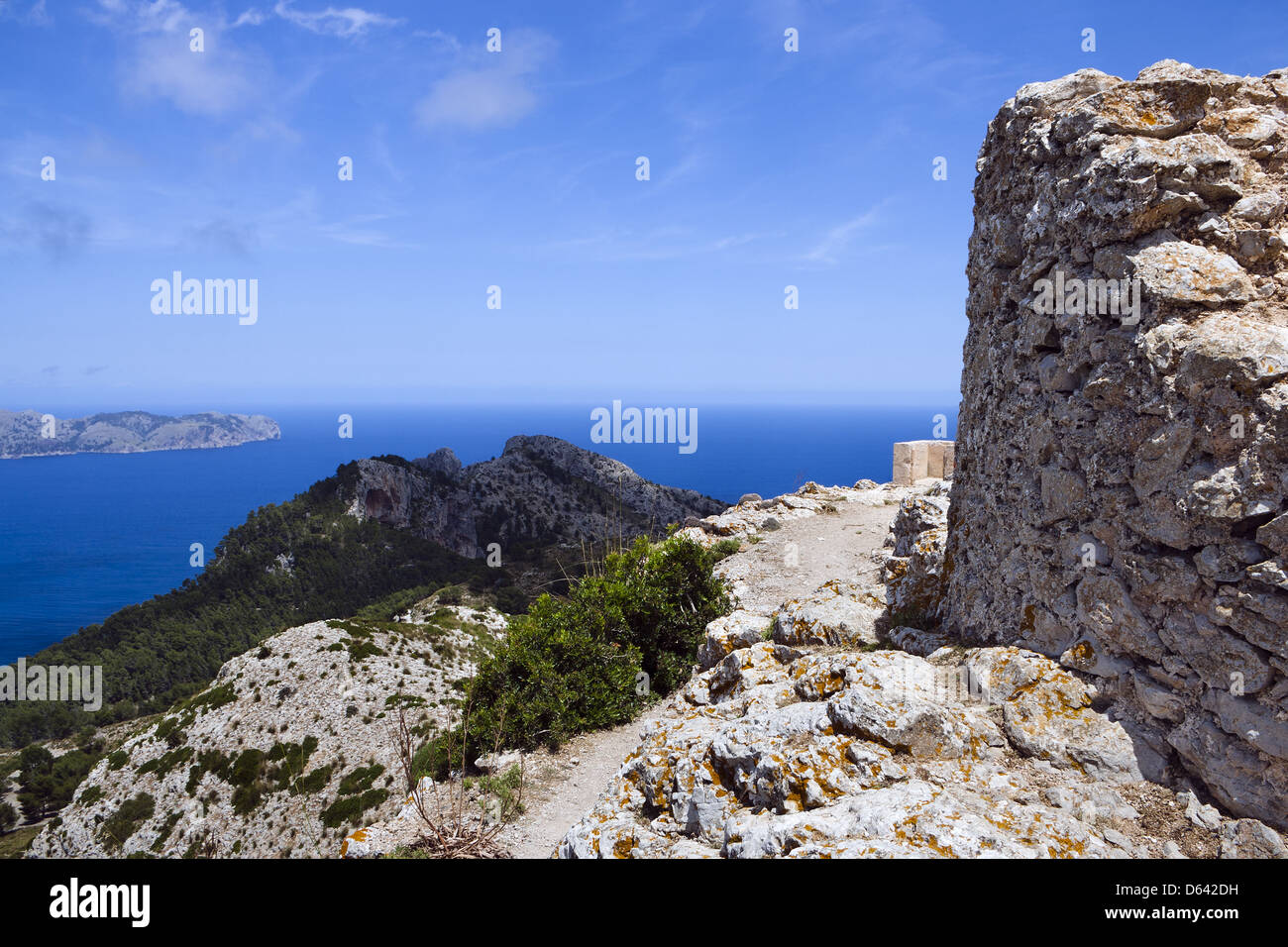Talaia de Alcudia Stock Photo - Alamy