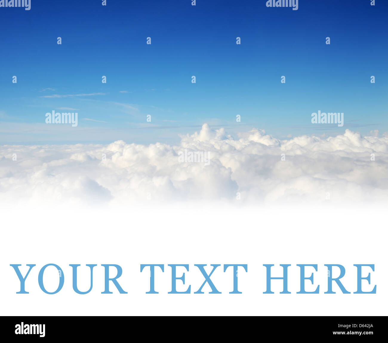 atmosphere - sky and clouds background Stock Photo - Alamy