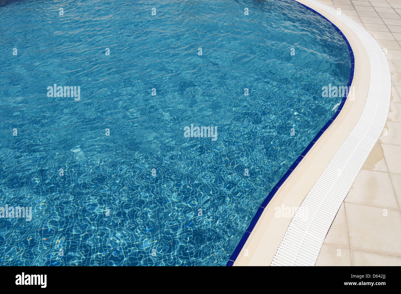 Swimming pool at hotel close up Stock Photo - Alamy