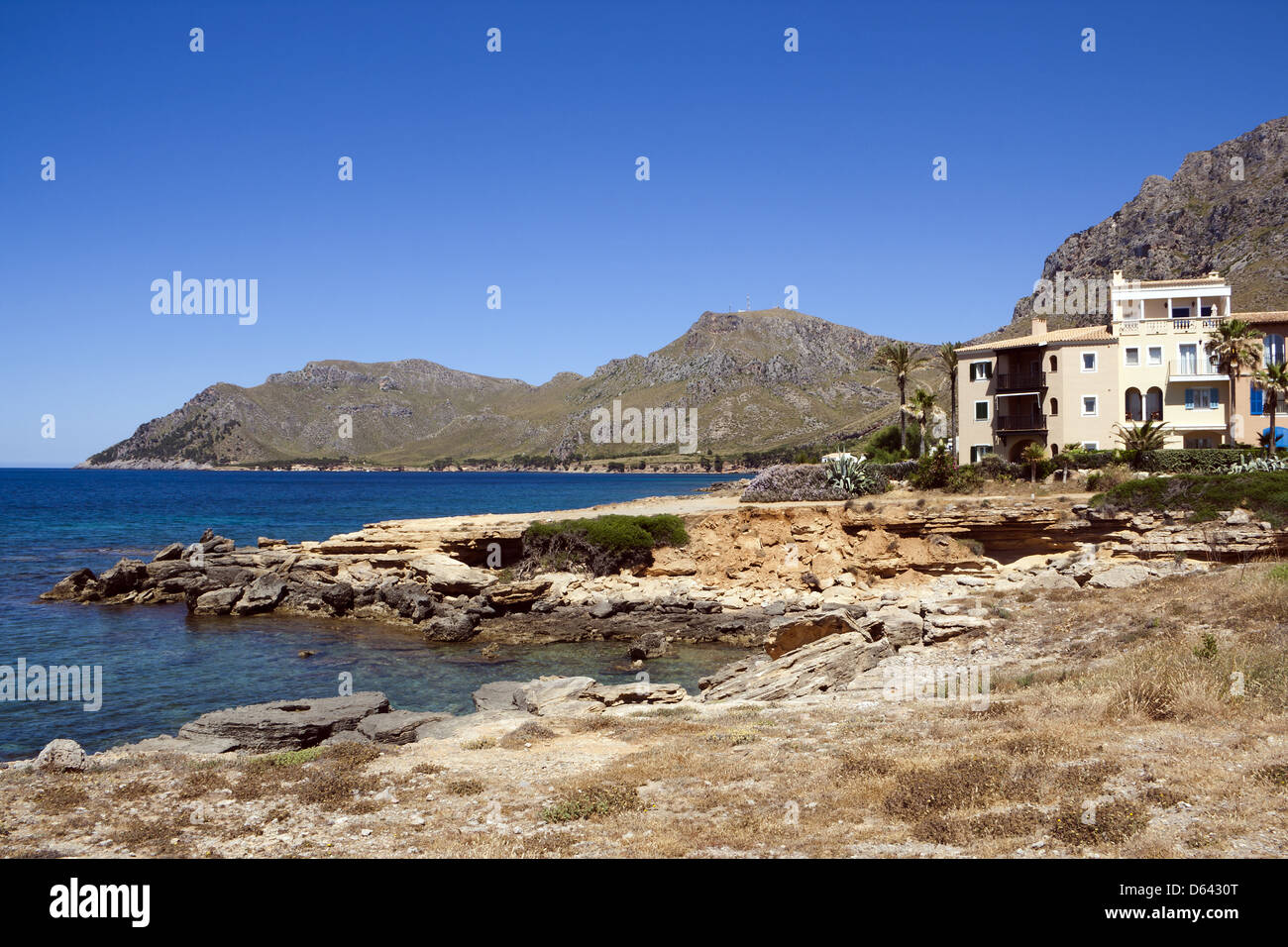 bay in Betlem Majorca Stock Photo - Alamy