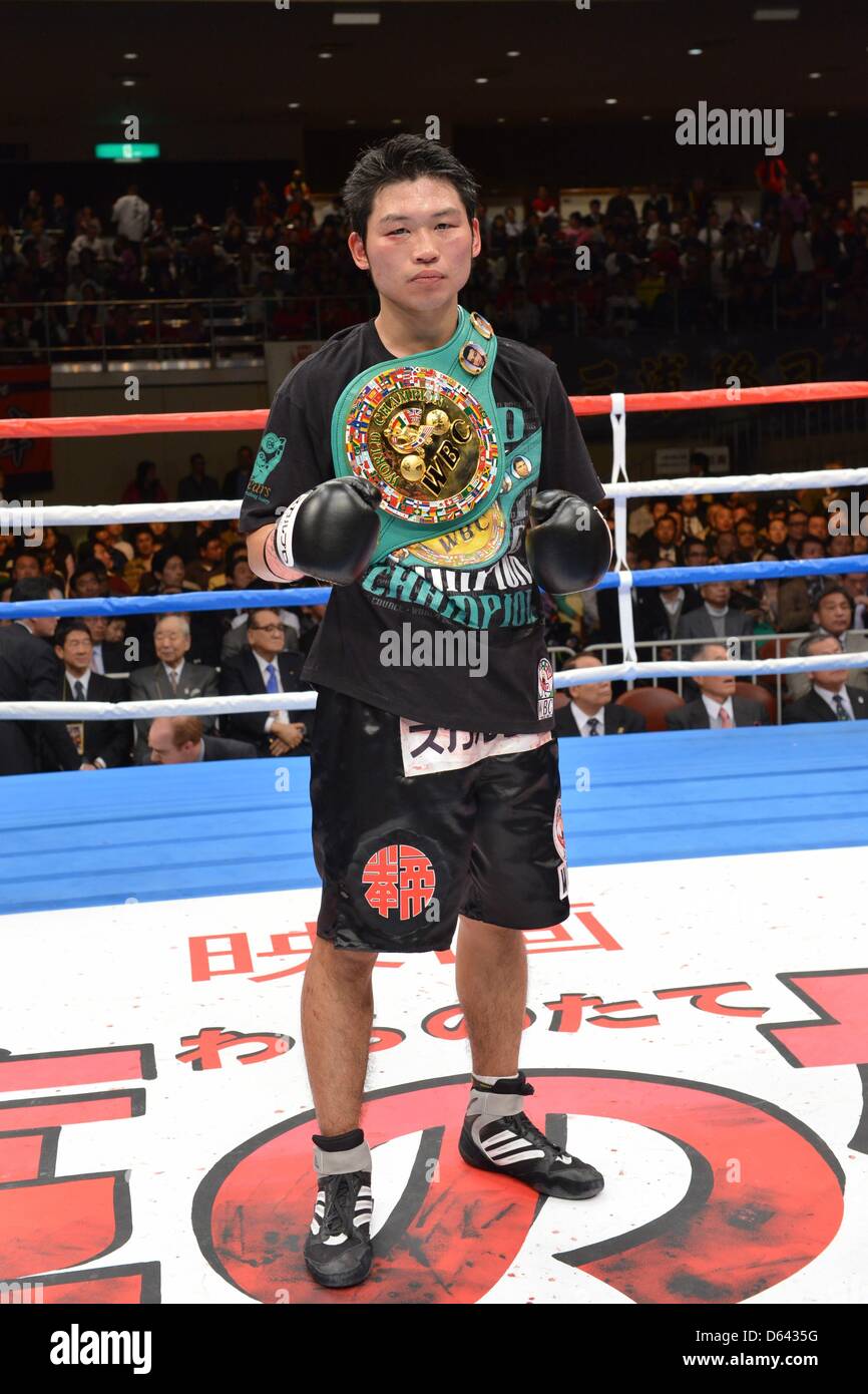 Takashi Miura (JPN), APRIL 8, 2013 - Boxing : Takashi Miura of Japan ...