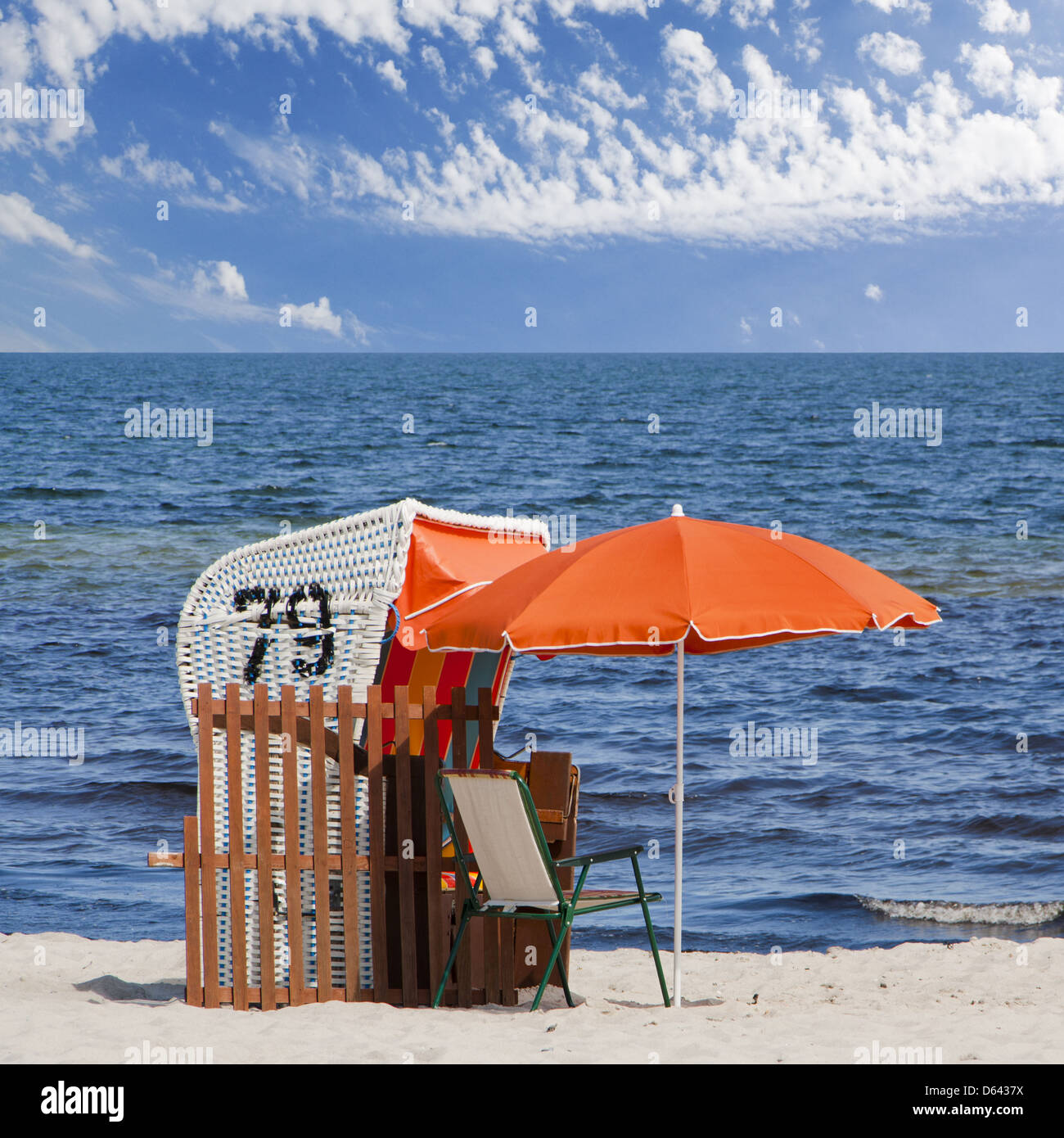 holiday on a beach Stock Photo - Alamy