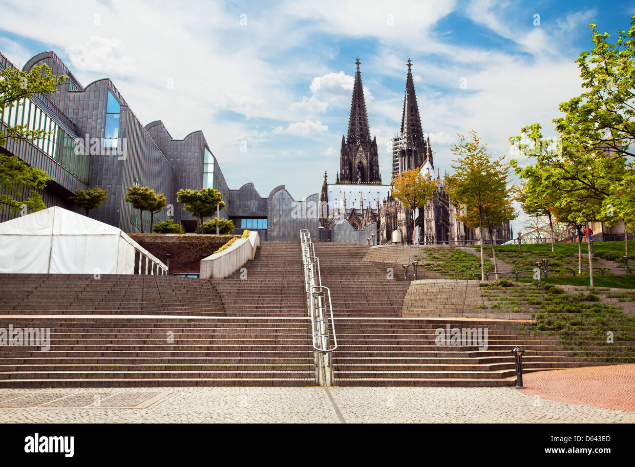 Bell tower cologne cathedral hi-res stock photography and images - Alamy