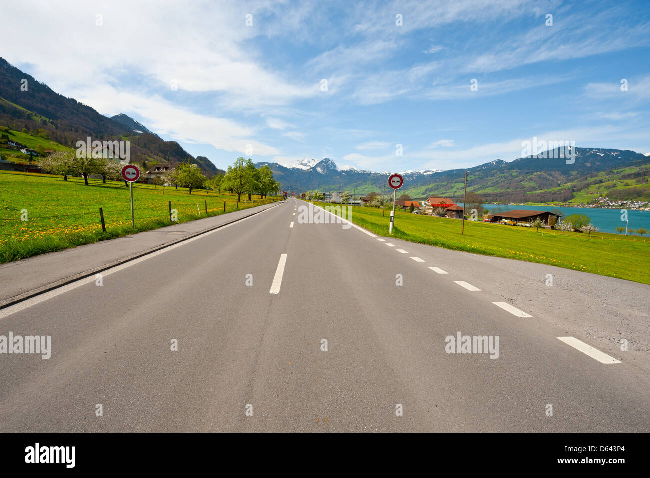 Swiss alps passing hi-res stock photography and images - Alamy