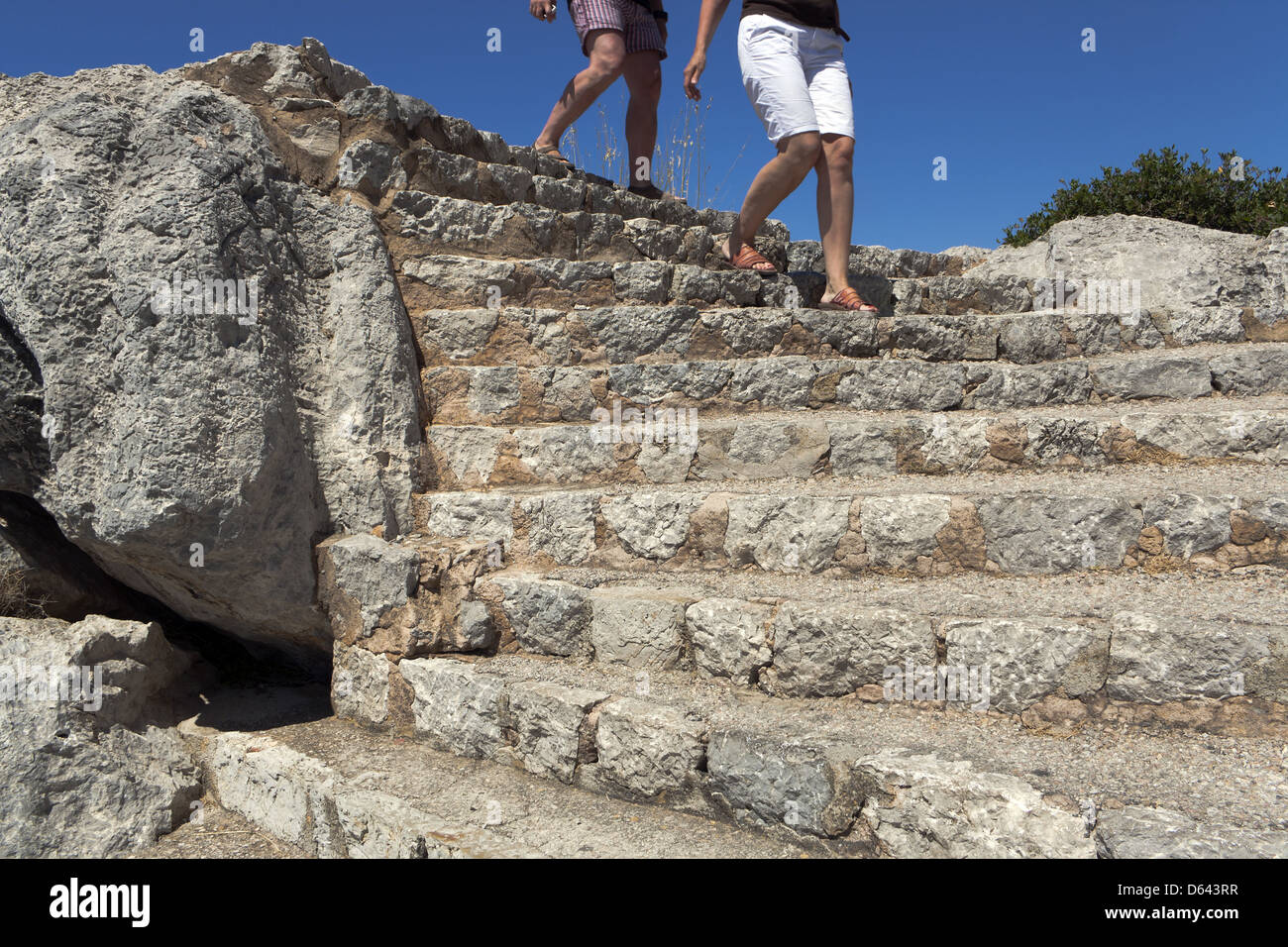 Steps Es Colomer Majorca Stock Photo - Alamy