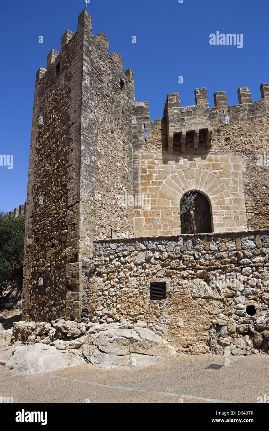 castell capdepera Majorca Stock Photo - Alamy