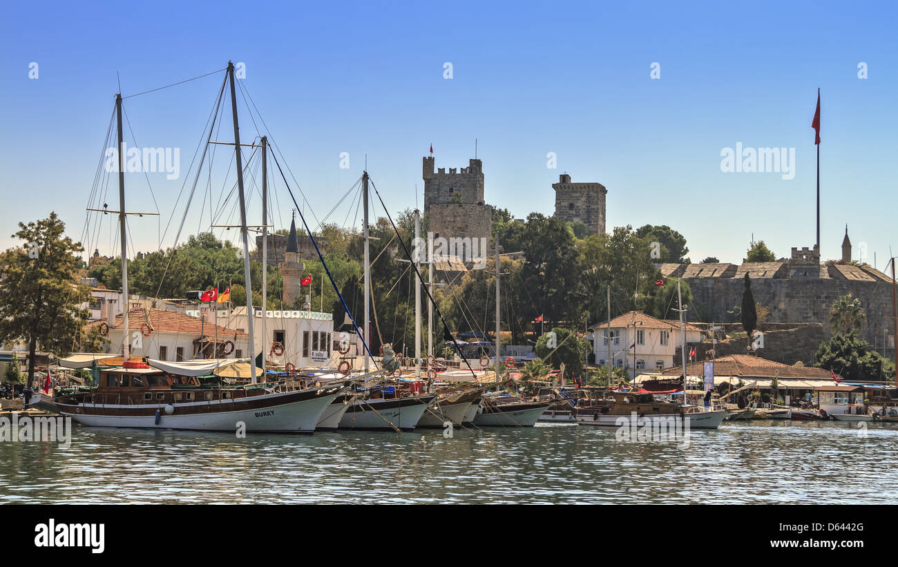 Bodrum castle marina hi-res stock photography and images - Alamy