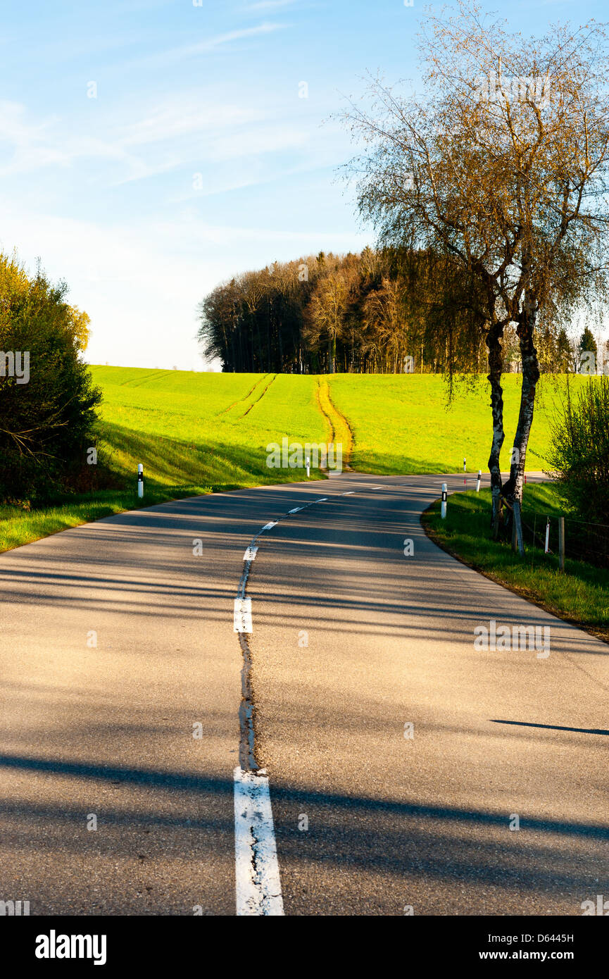 Winding Road Stock Photo - Alamy