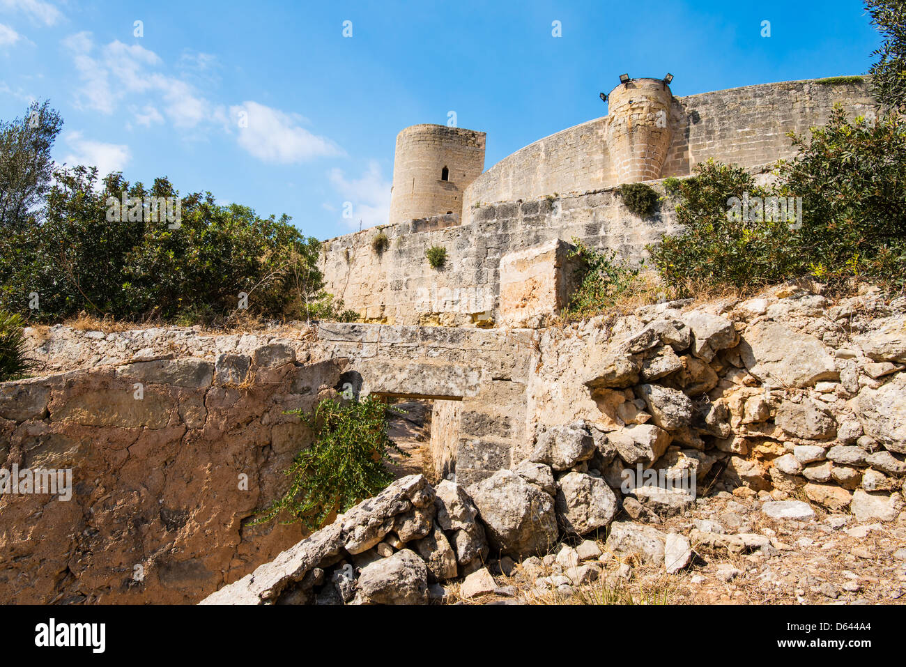 Bellver castle castillo hi-res stock photography and images - Alamy