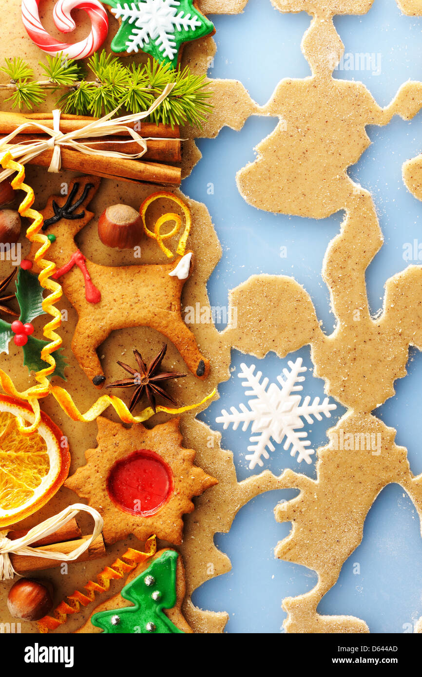 Christmas spices cookies over hi-res stock photography and images - Alamy