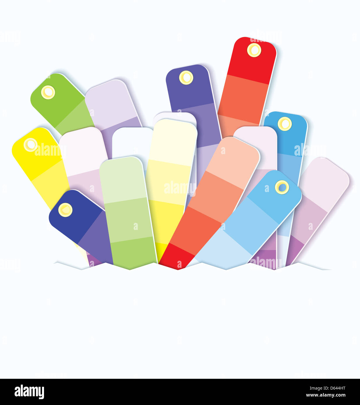 Purple swatches hi-res stock photography and images - Alamy