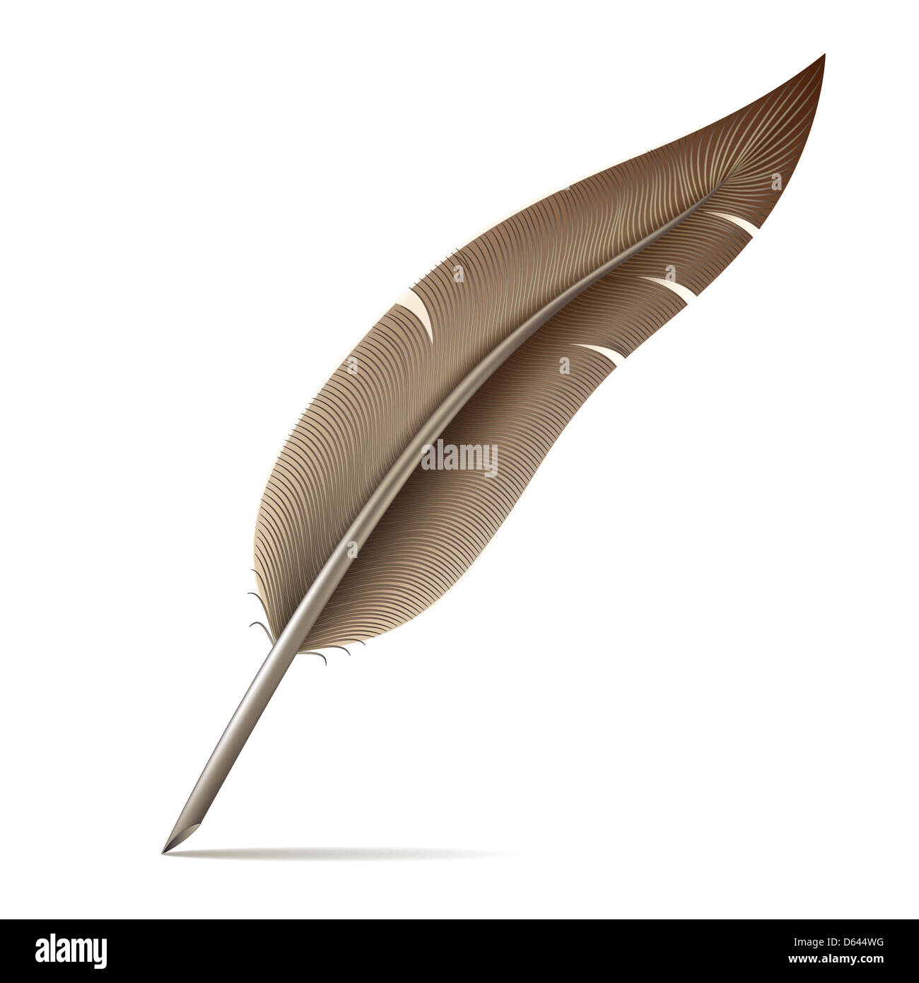 White feather sign hi-res stock photography and images - Alamy