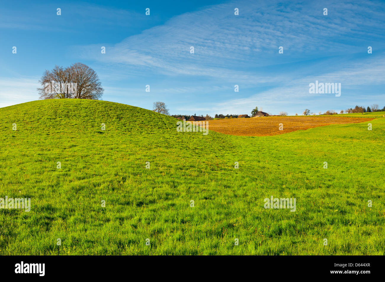 Grass mud hill hi-res stock photography and images - Alamy