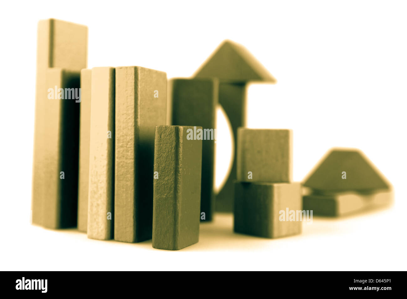 Wooden building blocks Stock Photo - Alamy