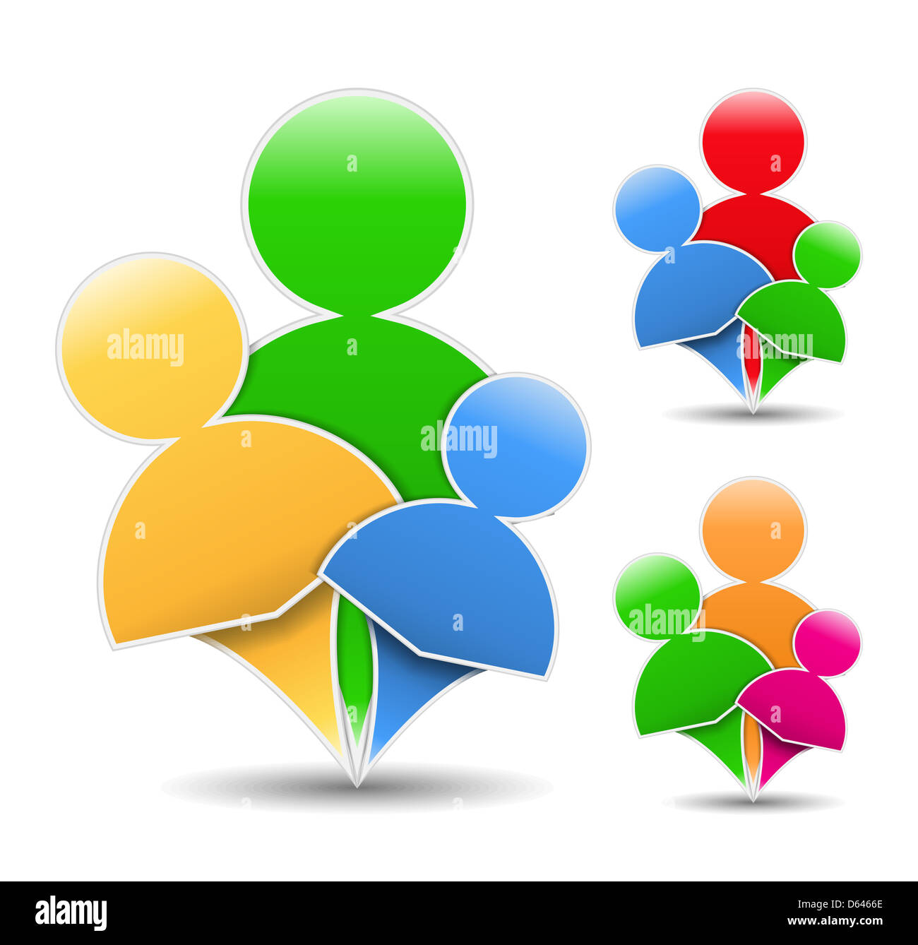 Abstract design elements icon hi-res stock photography and images - Alamy