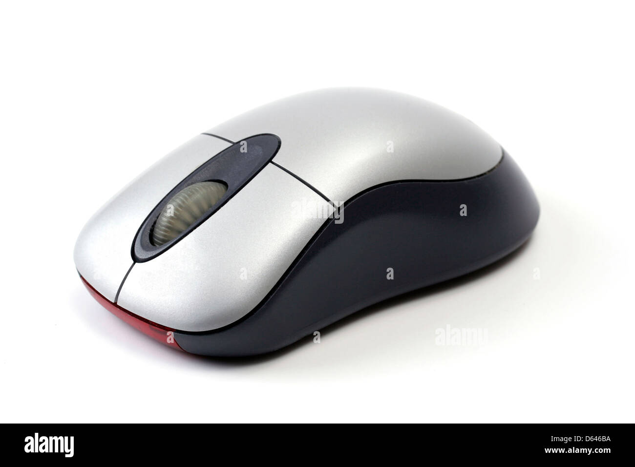 Wireless computer mouse isolated on white background Stock Photo - Alamy