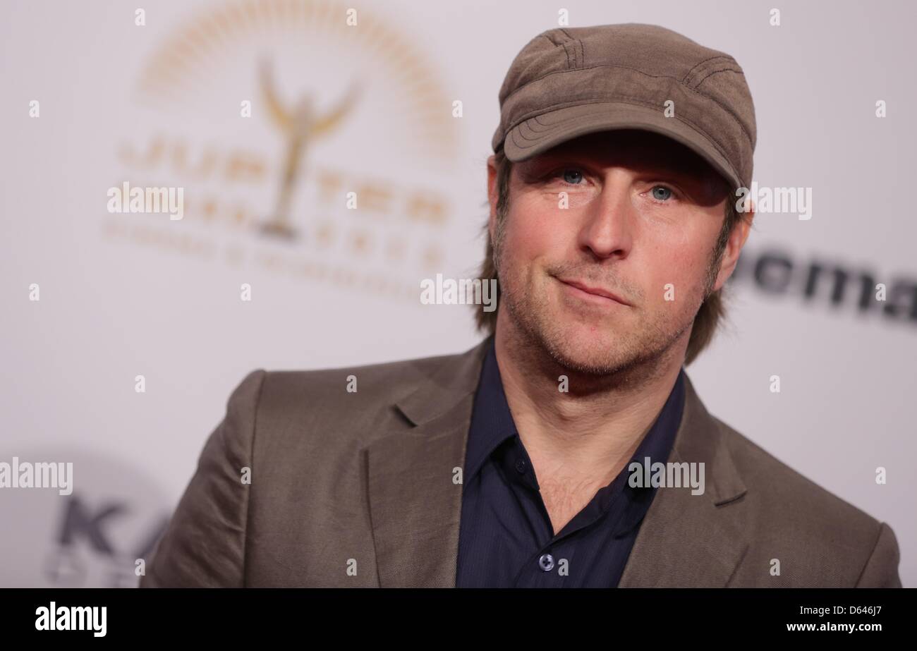 Berlin, Germany. 11th April 2013. Actor Bjarne Maedel arrives at the ...