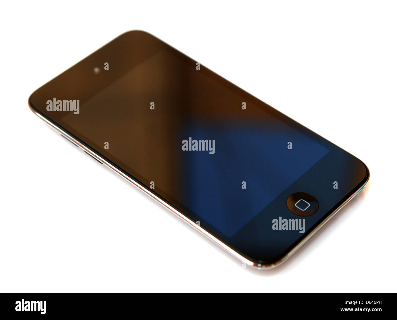 Mobile phone isolated on white background Stock Photo - Alamy