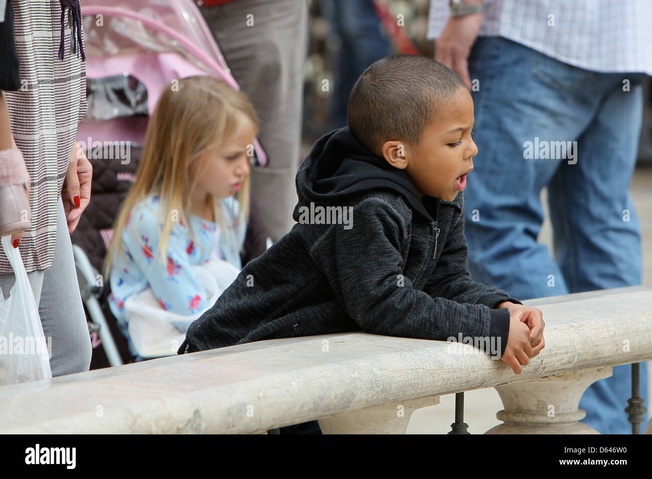 Leni Samuel, Johan Samuel Heidi Klum along with her children and ...