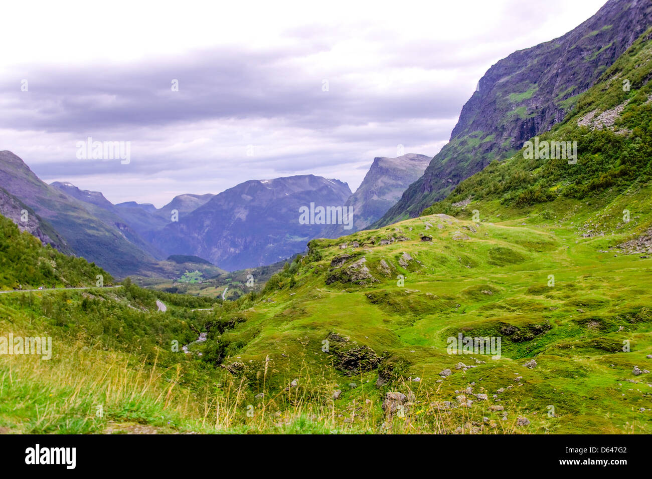 Wooden houses in remote area Stock Photo - Alamy