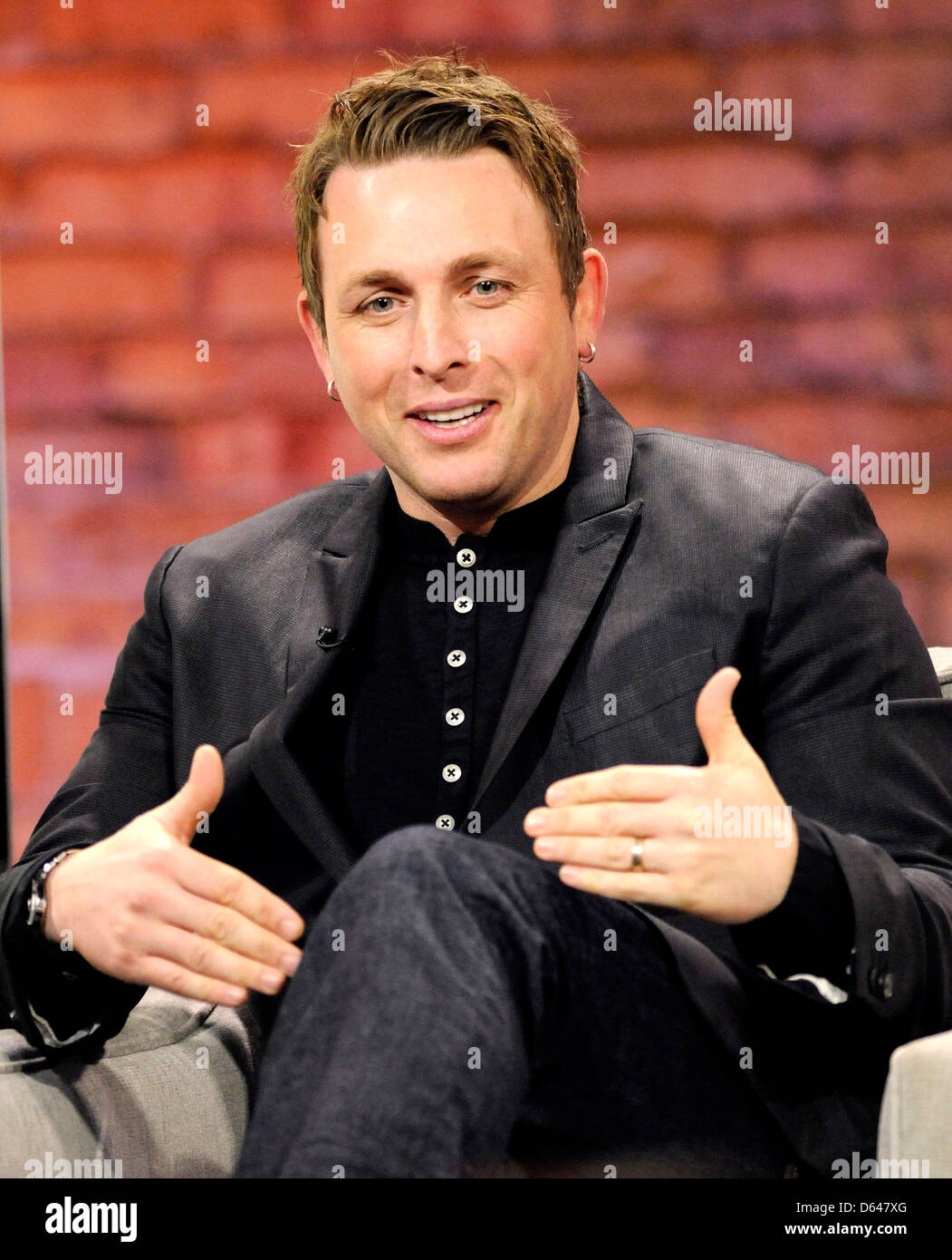 Johnny Reid appearing on CTV's 'The Marilyn Denis Show' Toronto, Canada ...