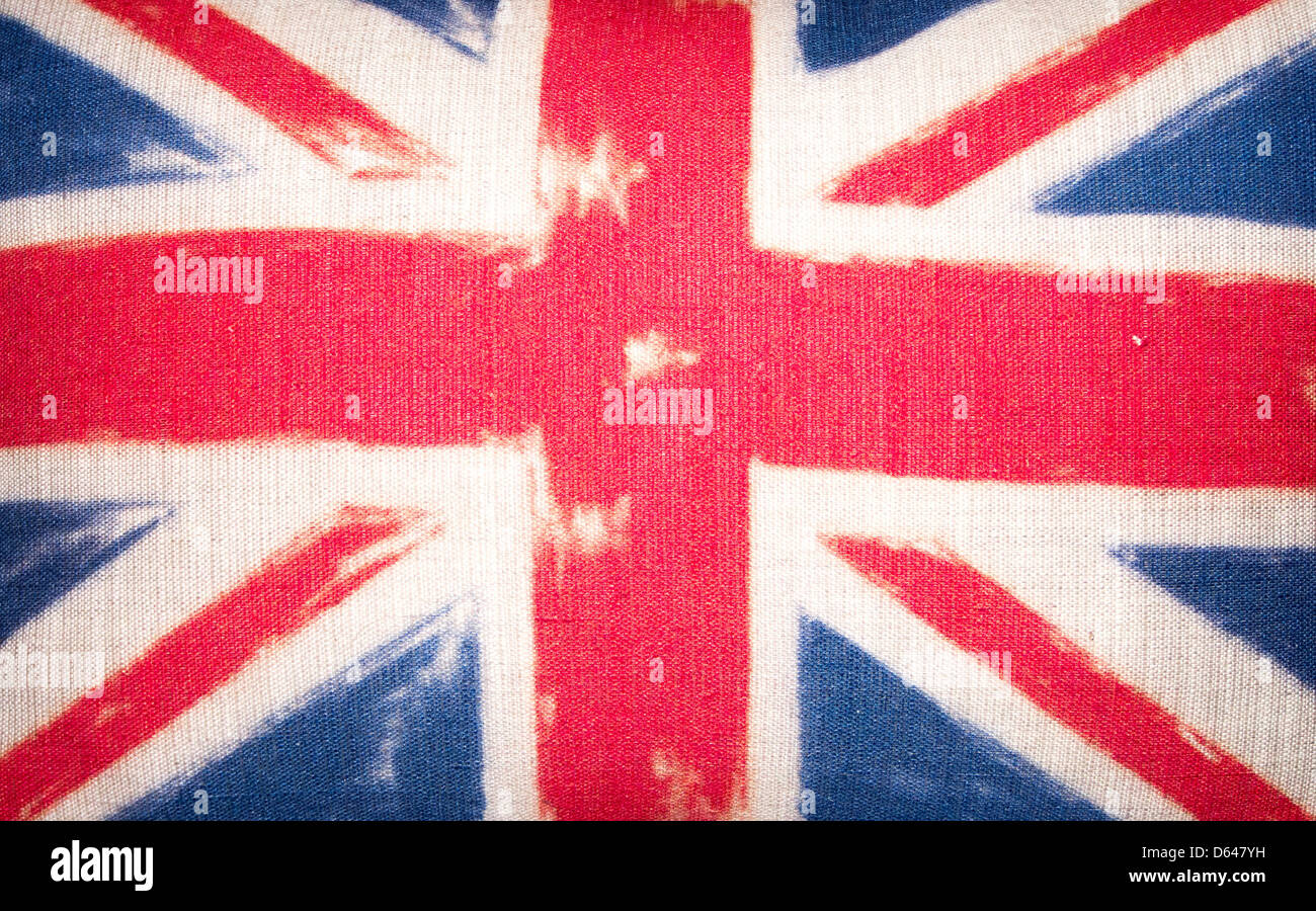 Faded union jack flag hi-res stock photography and images - Alamy