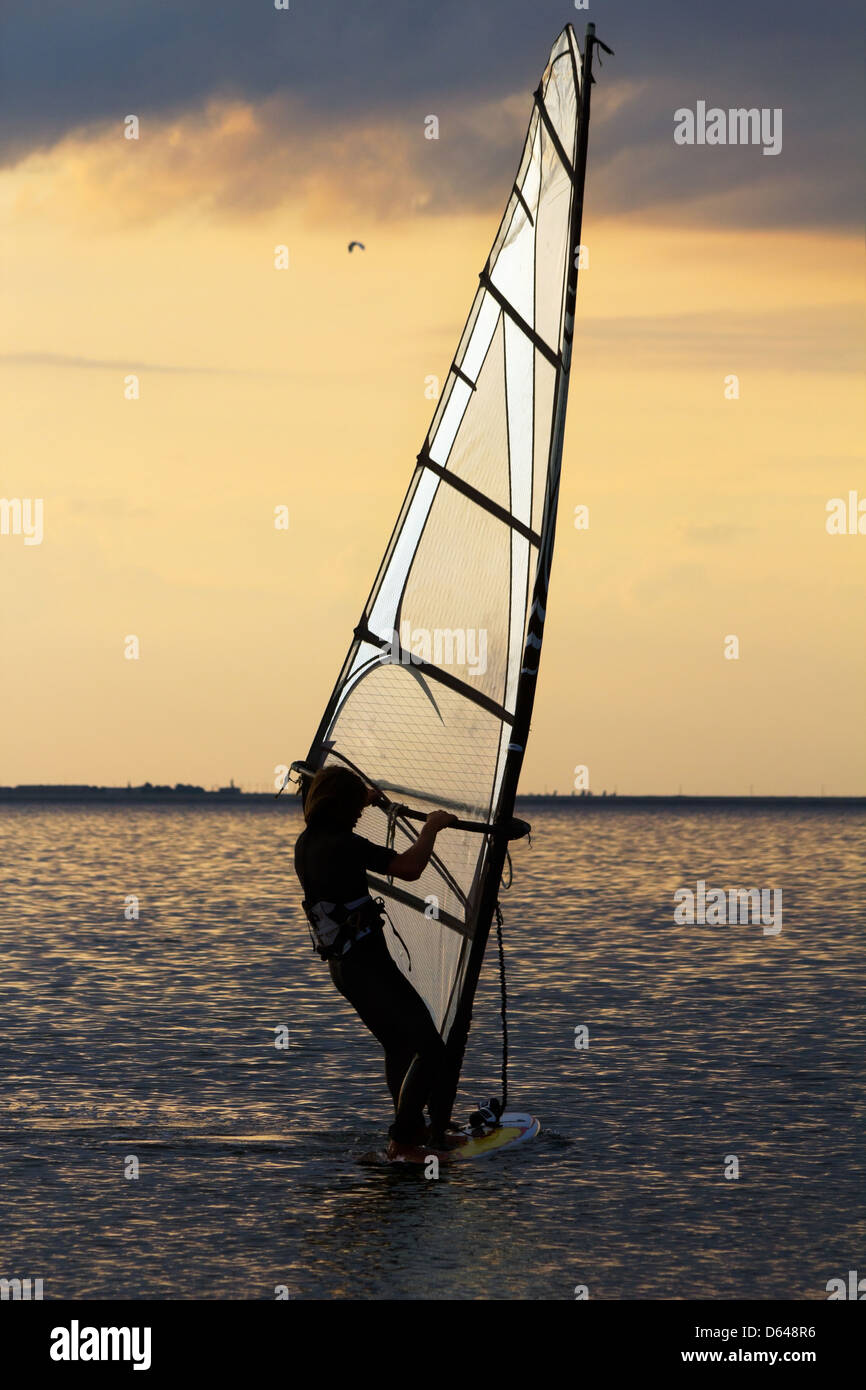 Male windsurfer extreme hi-res stock photography and images - Alamy