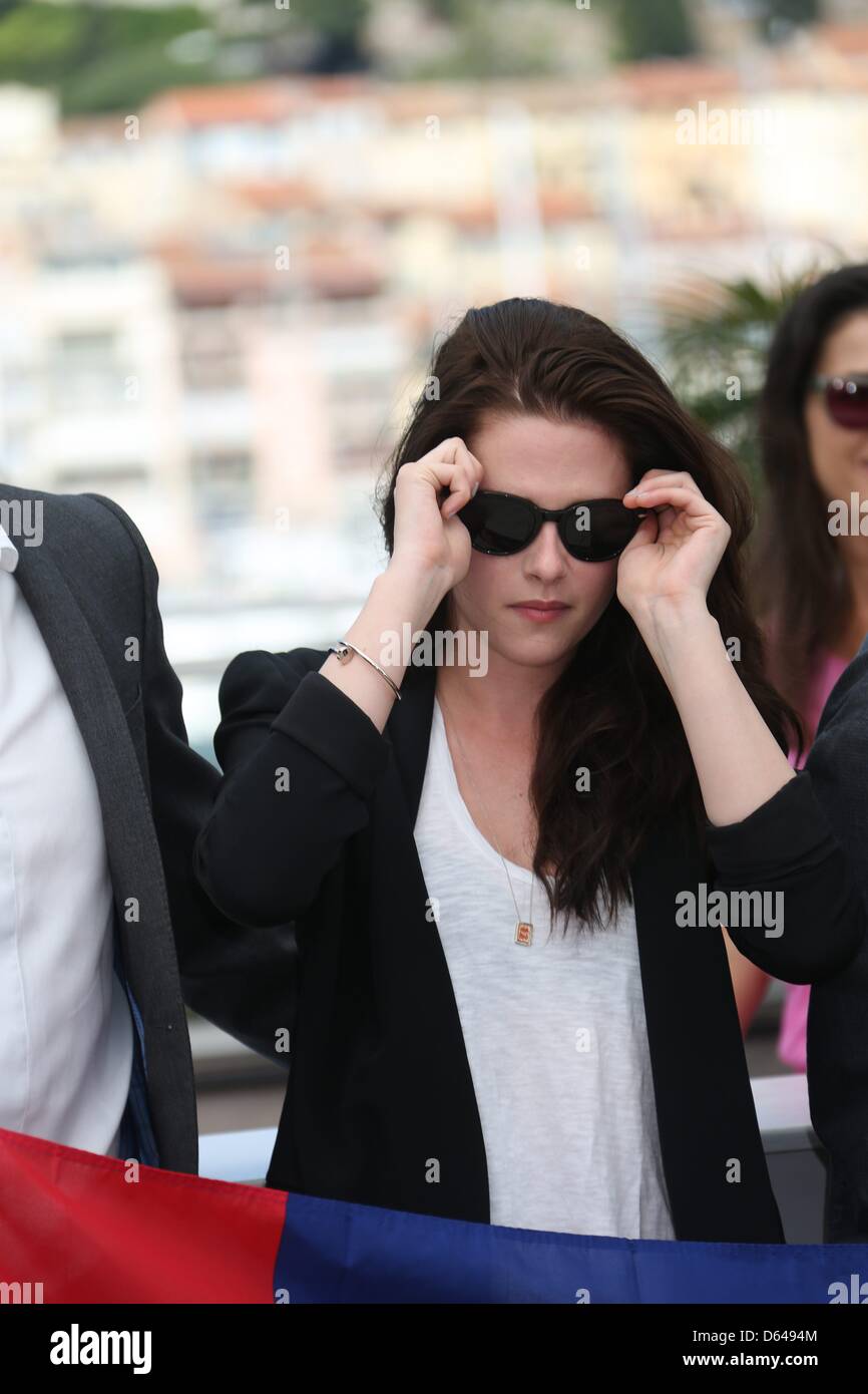 Actress Kristen Stewart poses at the photocall of "On The Road" during ...