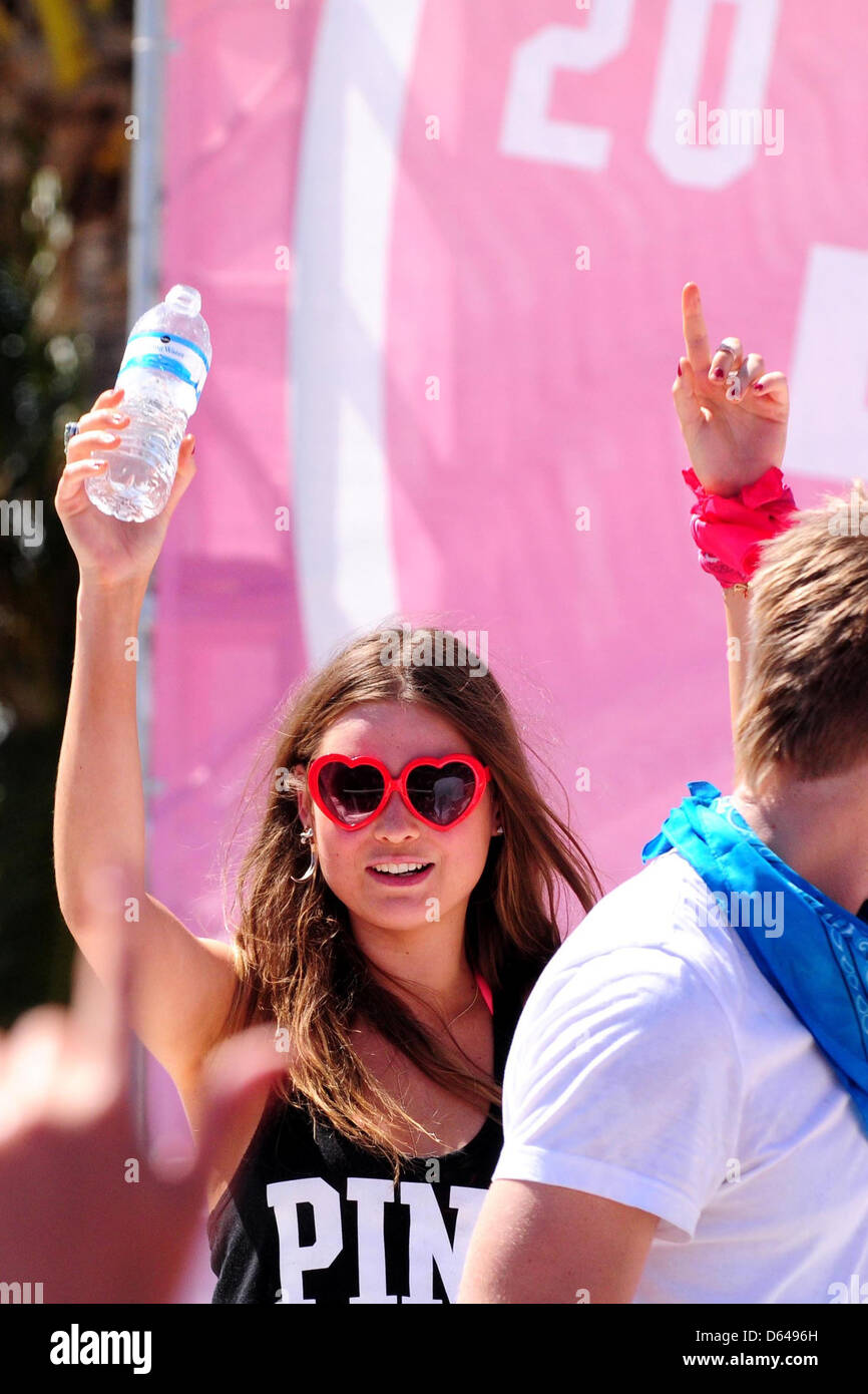 Victoria's Secret Angel Chanel Iman Victoria's Secret Pink Nation Beach ...