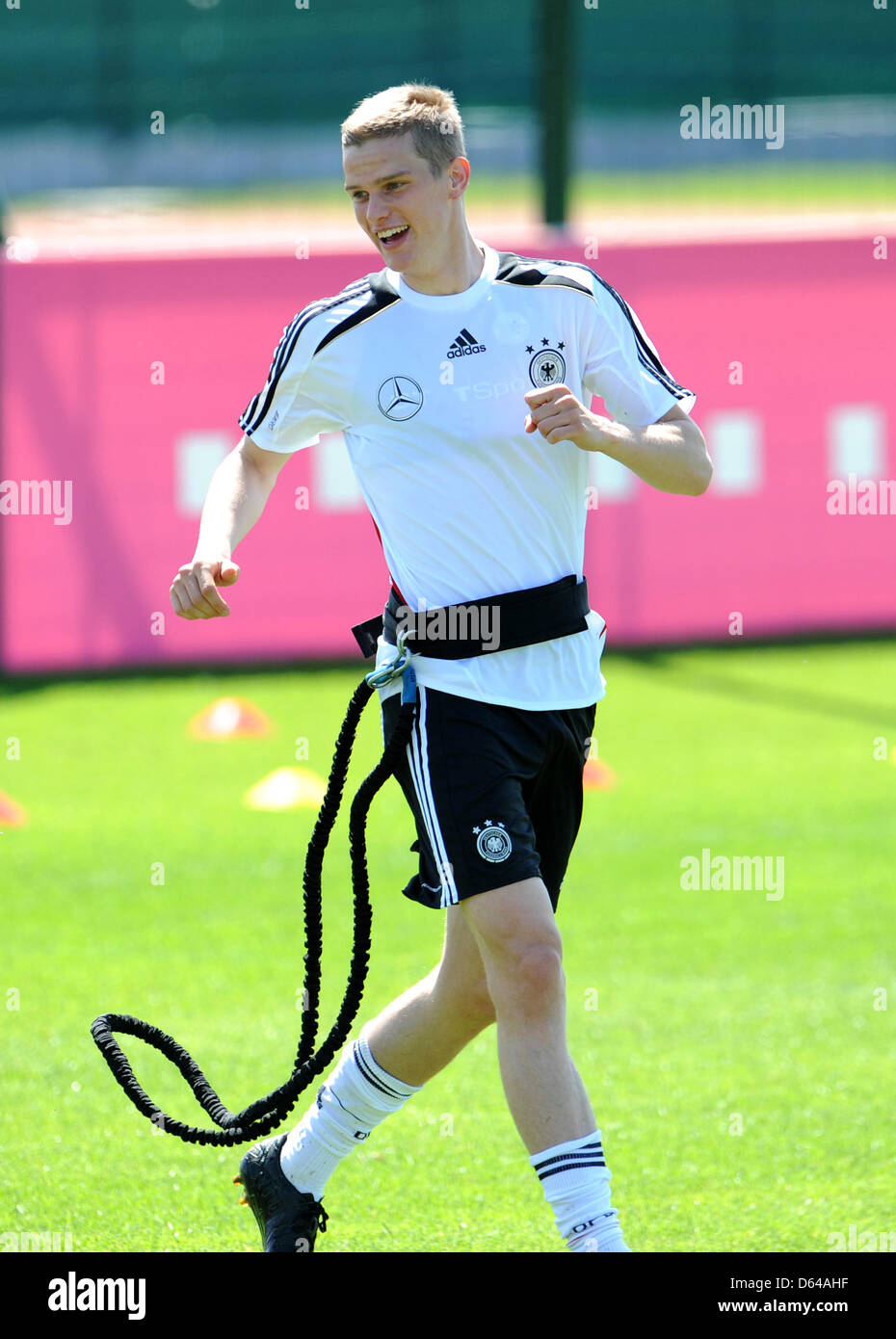Sven Bender is pictured at the summer training camp of the German ...
