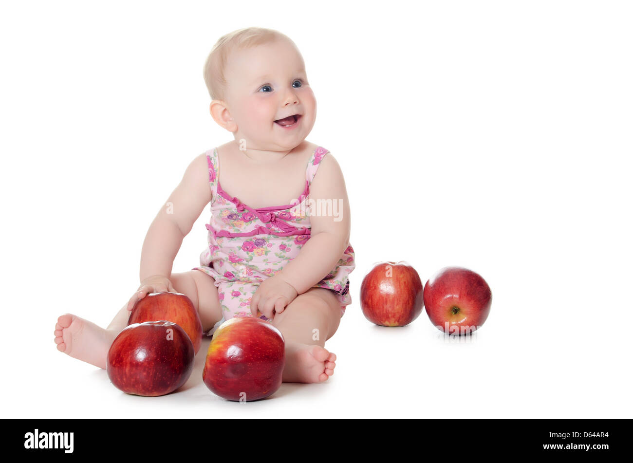 Apples and nature joy Cut Out Stock Images & Pictures - Alamy