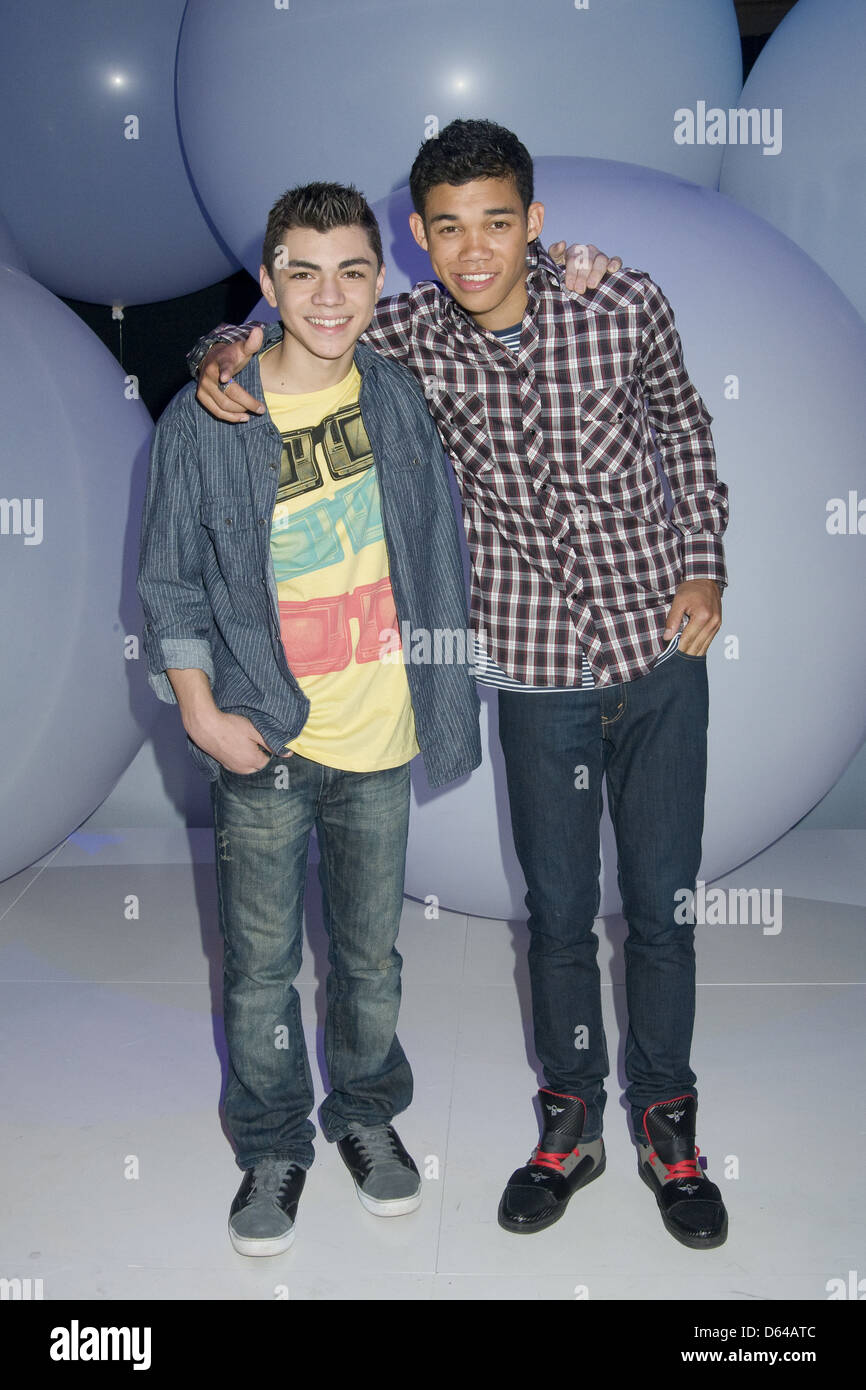 Adam Irigoyen and Roshon Fegan 2011 Disney Kids & Family upfront at ...