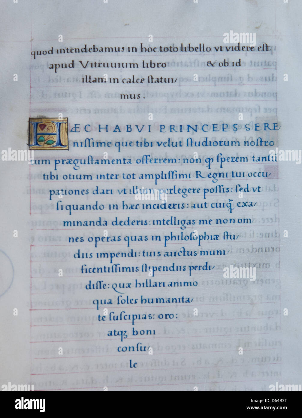 A manuuscript by the Portuguese mathematician Francesco de Mello (1490 ...
