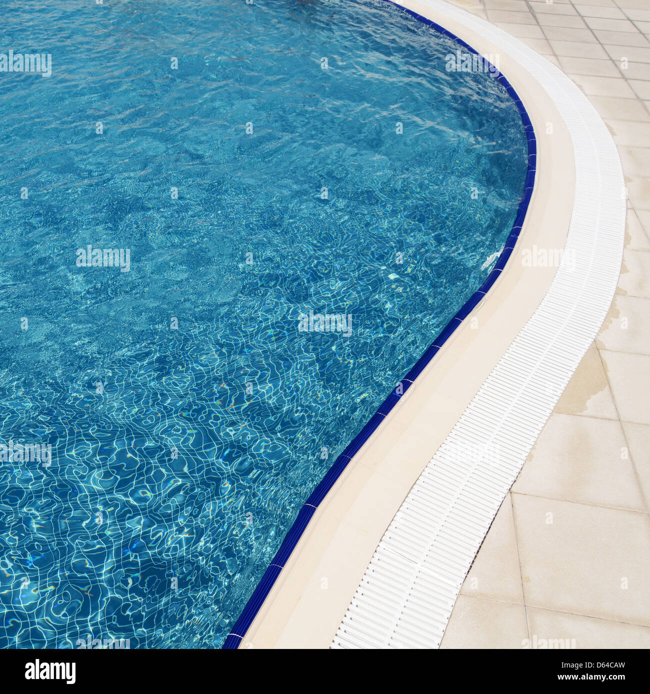 Swimming pool at hotel close up Stock Photo - Alamy