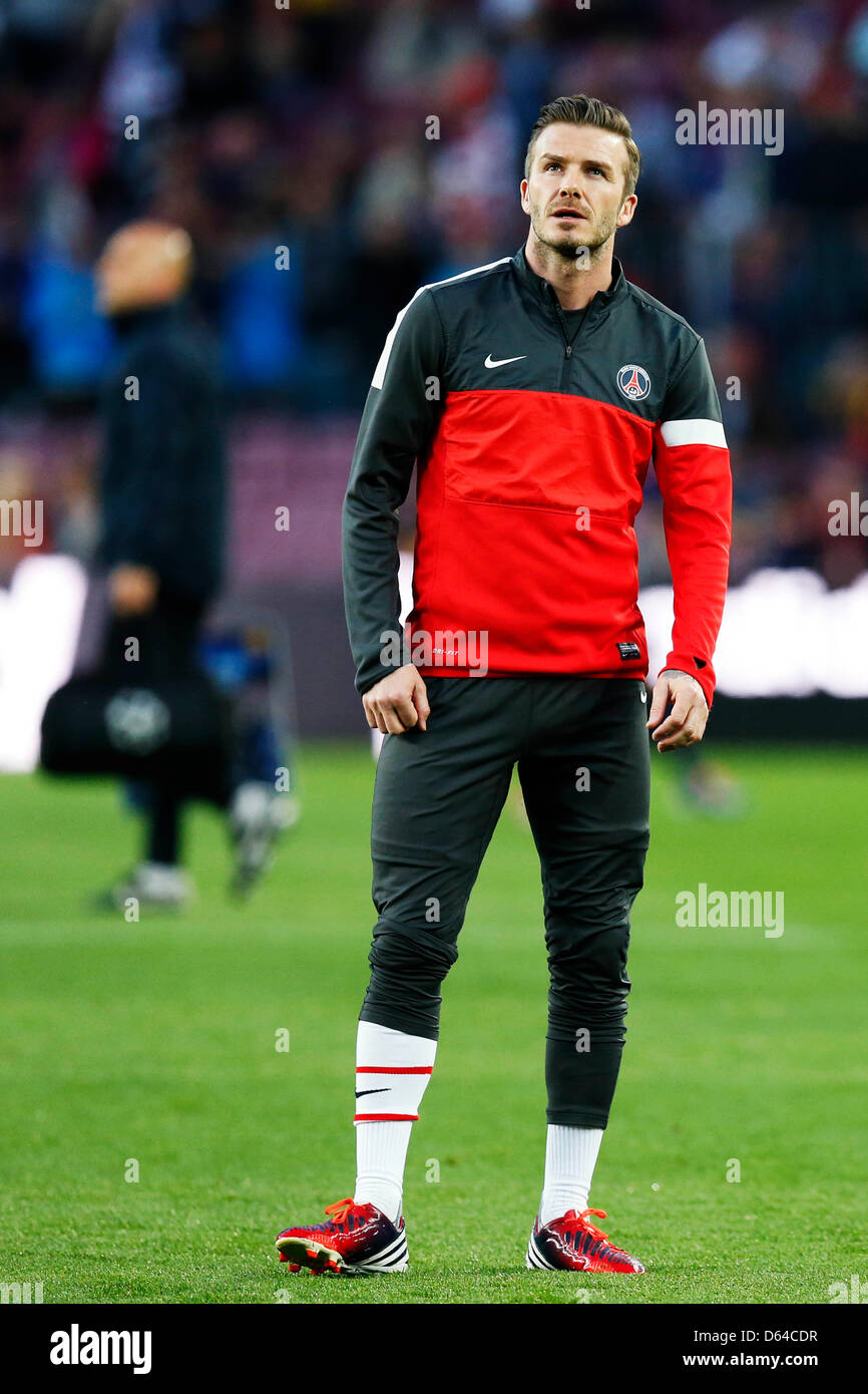 David beckham paris saint germain psg hi-res stock photography and ...