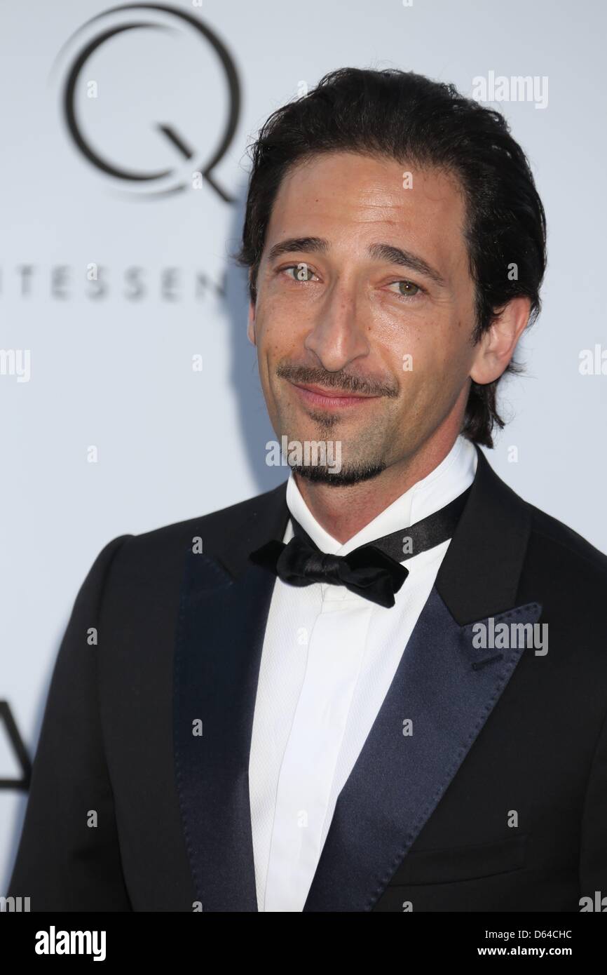 Actor Adrien Brody arrives at amfAR's Cinema Against Aids Gala during ...