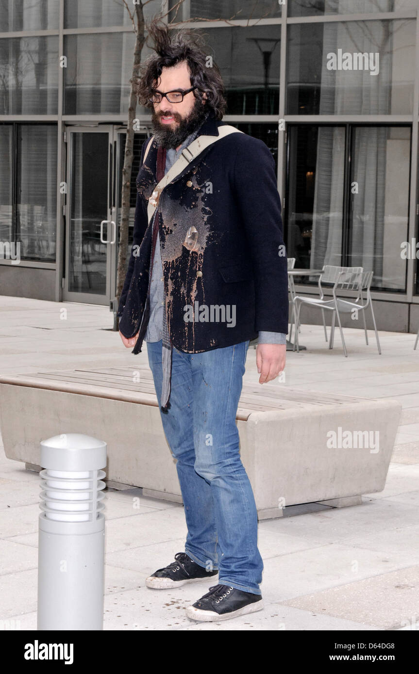 Jemaine clement flight of the conchords hi-res stock photography and ...