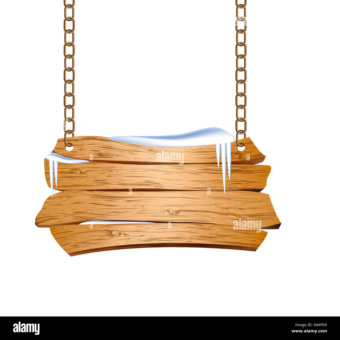 Metal signboard on chains hi-res stock photography and images - Alamy