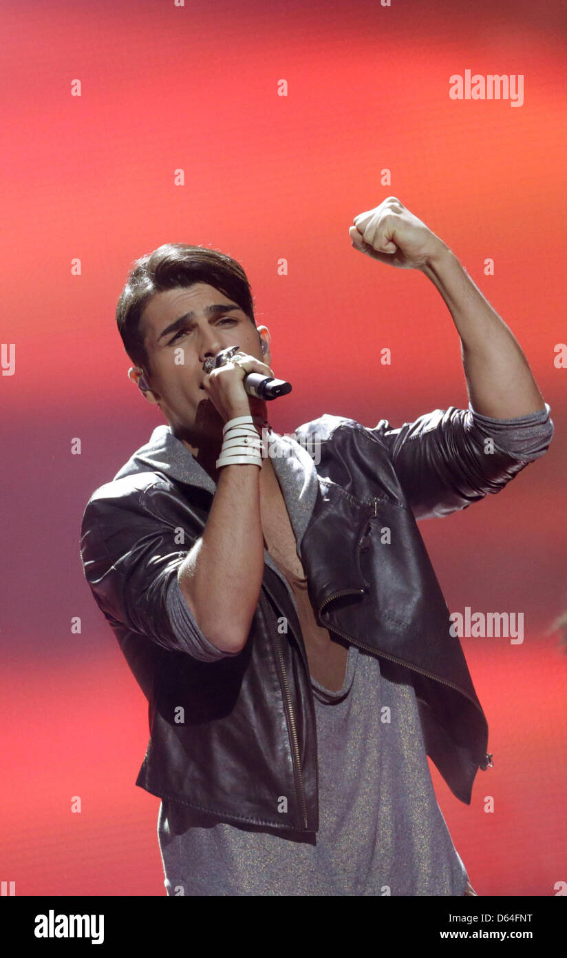 Tooji representing Norway performs during the Grand Final of the ...