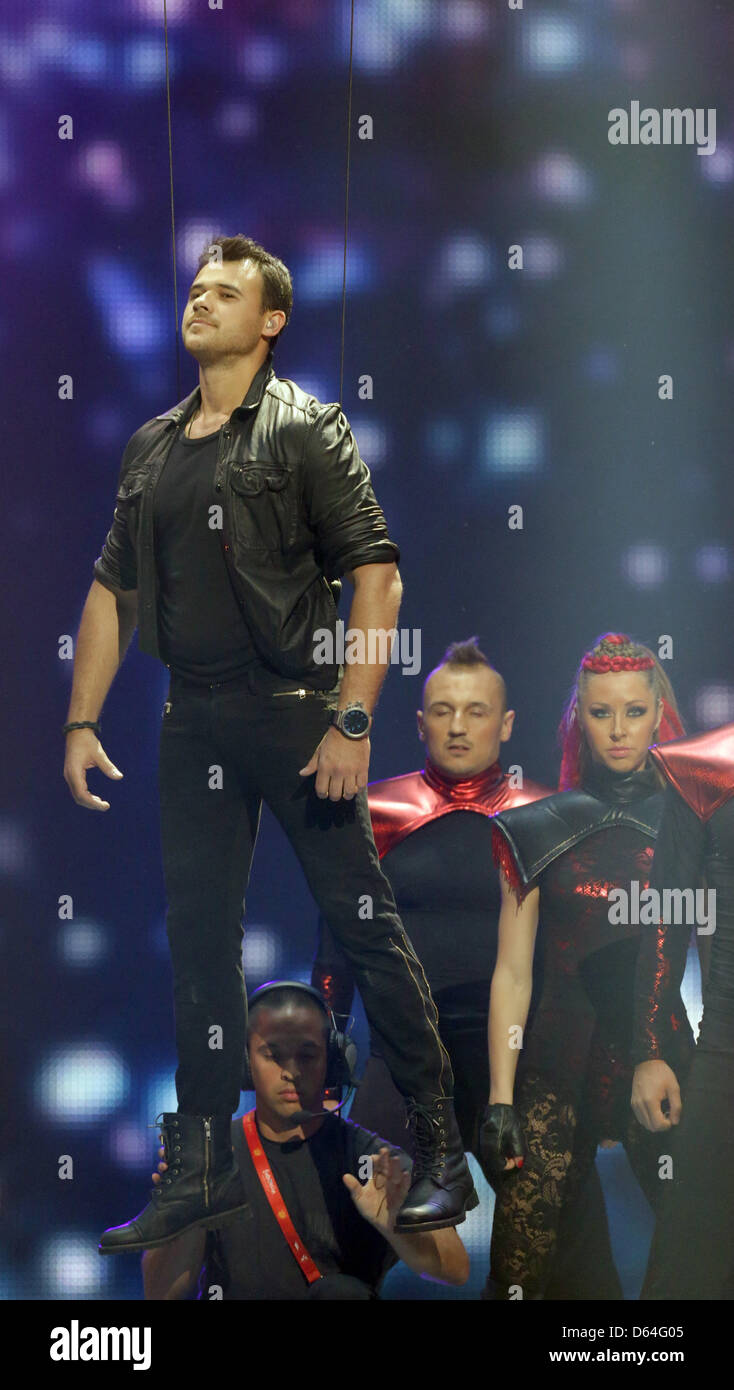 Azerbaijanian singer Emin Agalarov, son-of-law of the president ...