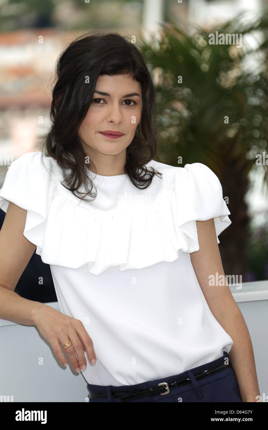 French actress Audrey Tautou poses at the photocall of "Therese ...