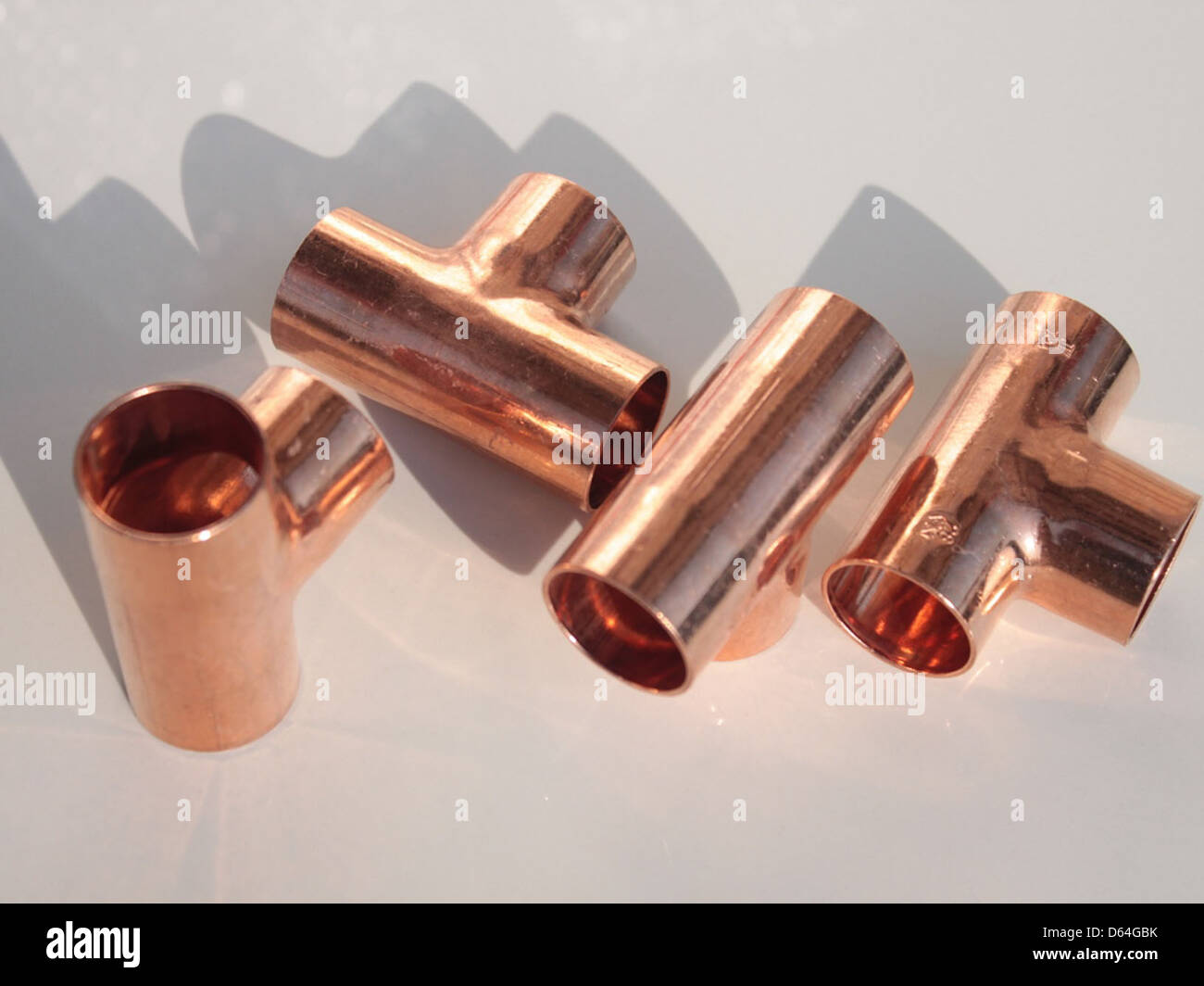 Tee fittings hi-res stock photography and images - Alamy