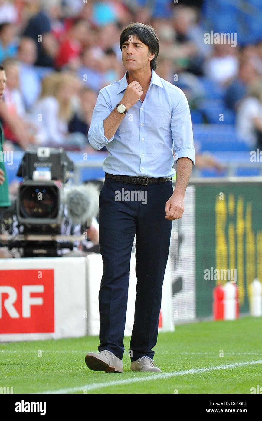 The coach of the German national soccer team, Joachim Loew, is pictured ...