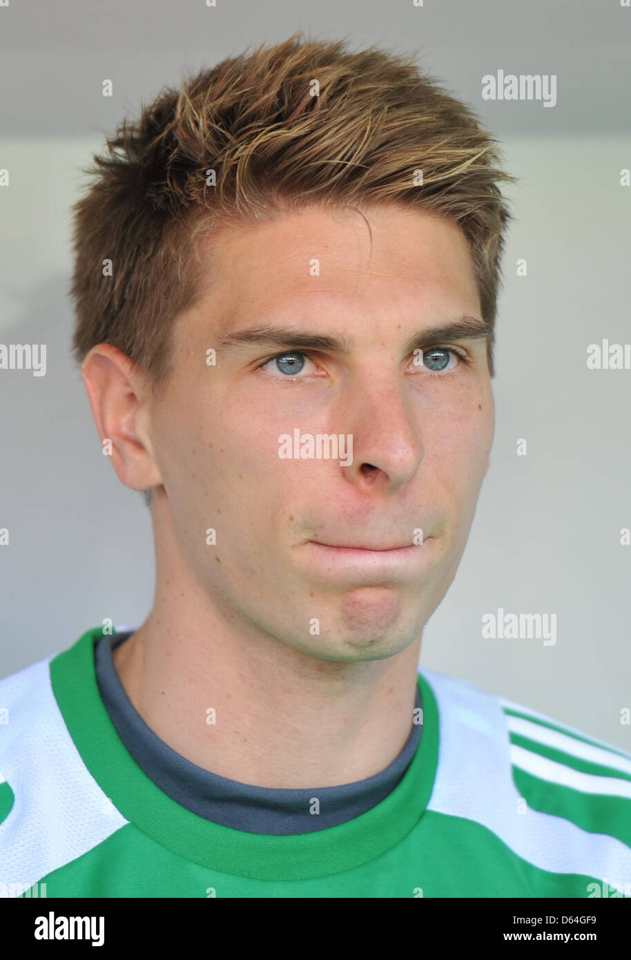 Germany's Ron-Robert Zieler prior to the international friendly soccer ...