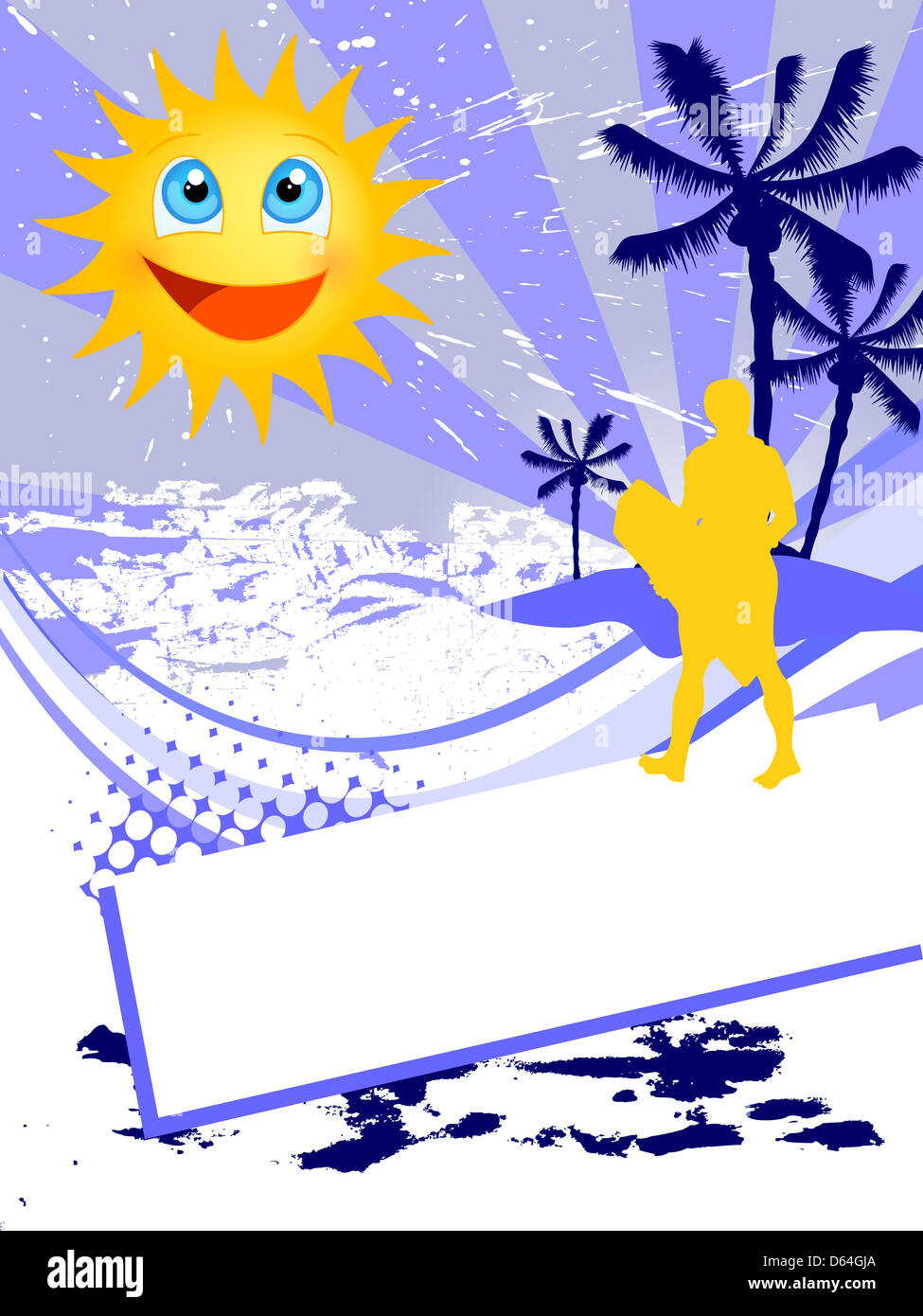 Summertime - surfing Stock Photo - Alamy