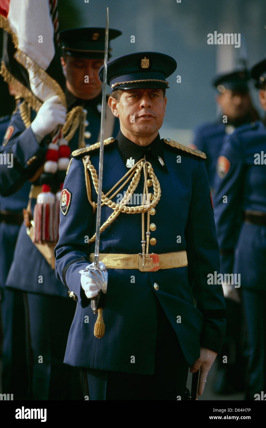 The Presidential Honor Guard during ceremonies at the Presidential ...