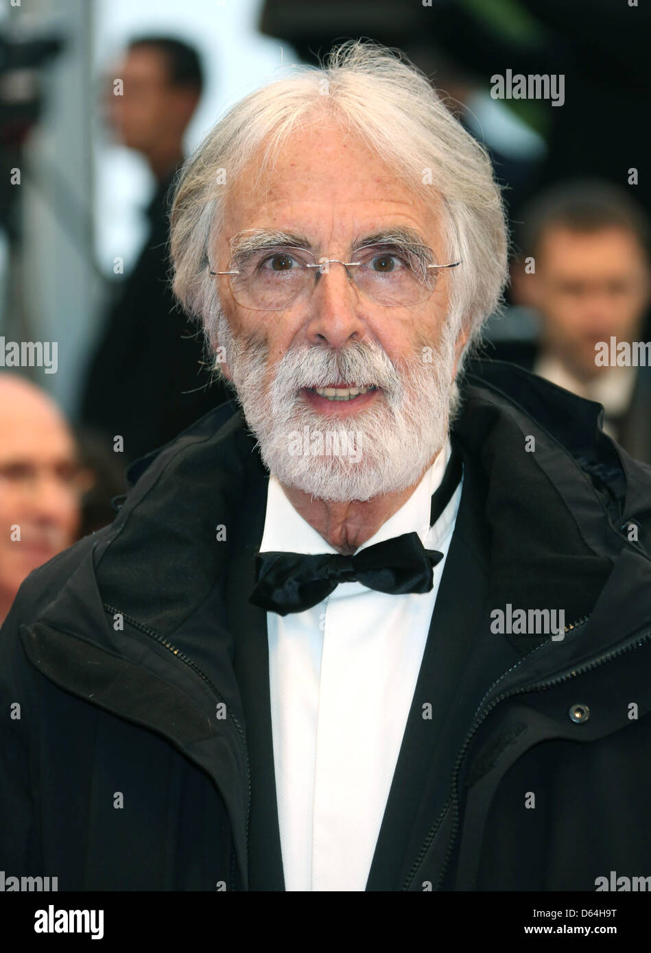 Austrian director Michael Haneke arrives at the premiere of "Therese ...